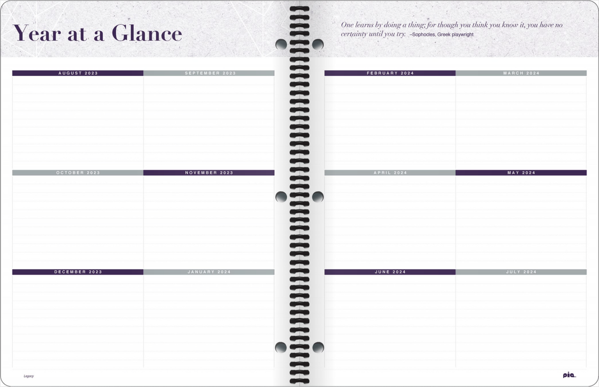 Legacy Lesson Plan Book: Open Format (2024-2025) – PiQ Potential