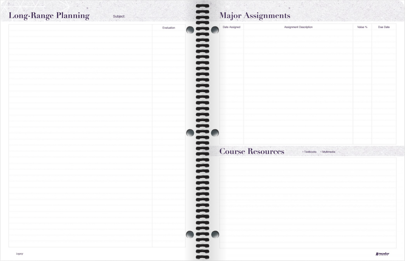 Legacy Lesson Plan Book: Open Format (2024-2025) – PiQ Potential