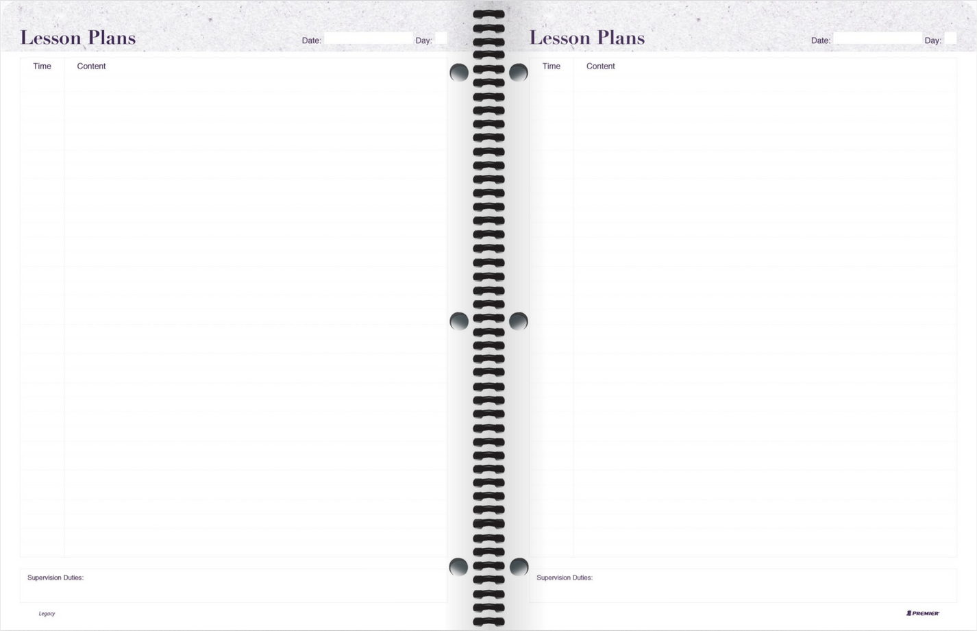 Legacy Lesson Plan Book: Open Format (2024-2025) – PiQ Potential