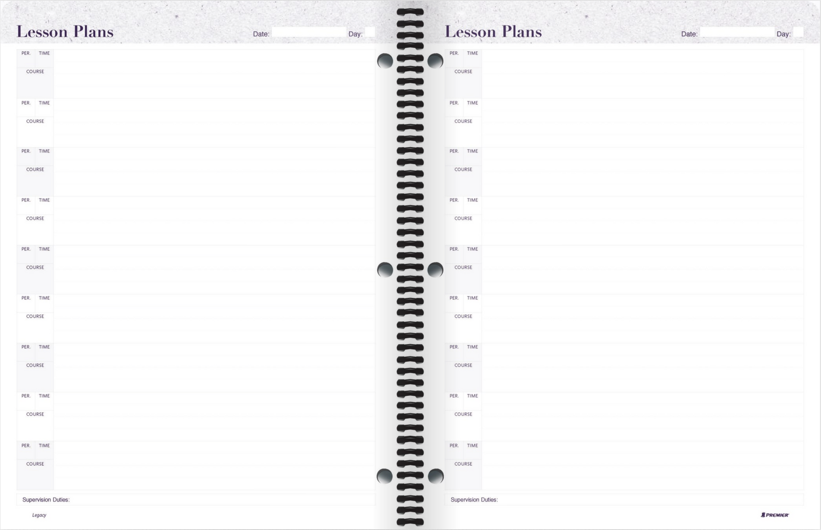 Legacy Lesson Plan Book: Rotation Format (2024-2025) – PiQ Potential
